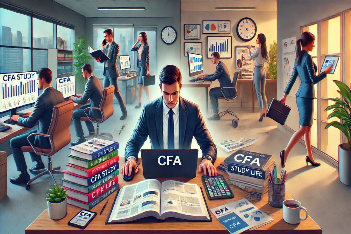 How do CFA candidates balance their study schedule with personal life ...