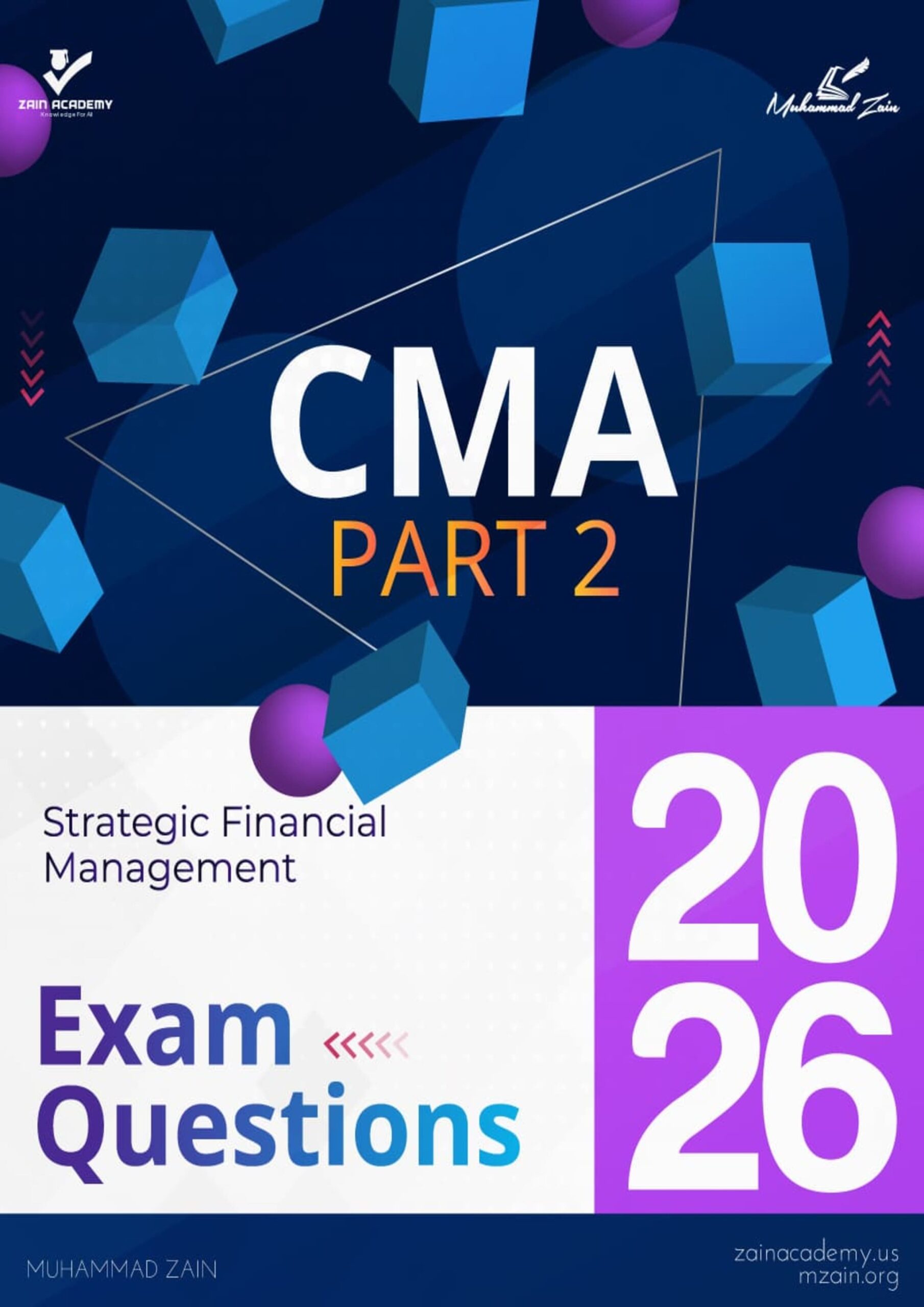 CMA Part 2 Exam Questions 2026